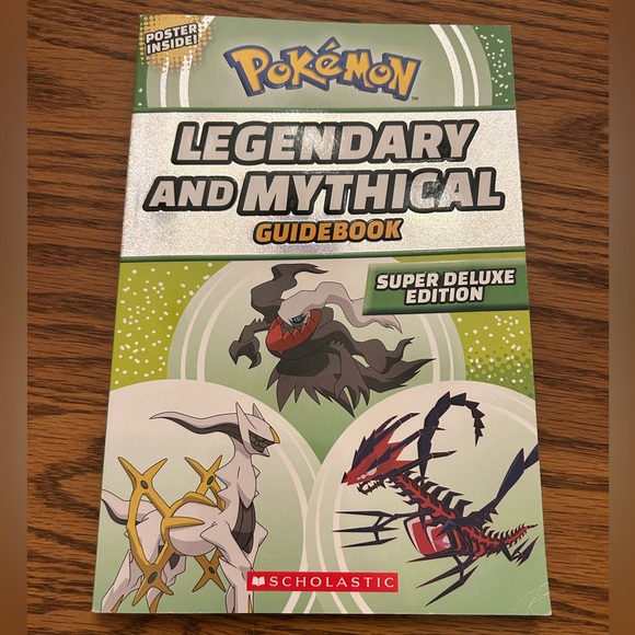 Scholastic | Toys | Scholastic Pokmon Legendary And Mythical Guidebook ...
